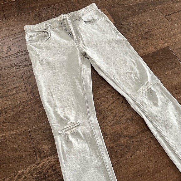 Topman | Jeans | Topman Skinny Jeans Mens 32x32 Gray Light Stone Wash ...